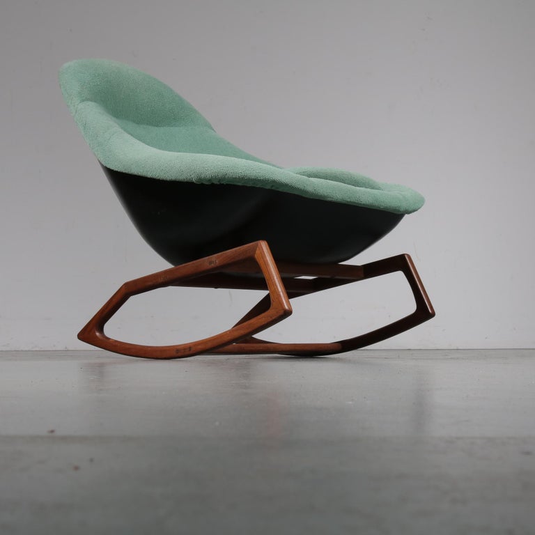 Walter S. Chenery "Gemini" Rocking Chair for Lurashell, UK 1960 For ...
