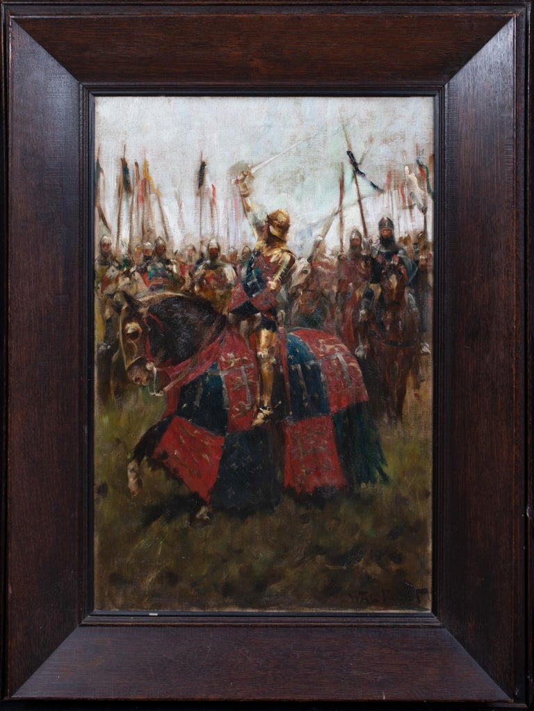 Walter Stanley Paget - King Henry V At The Battle Of Agincourt (1415 ...