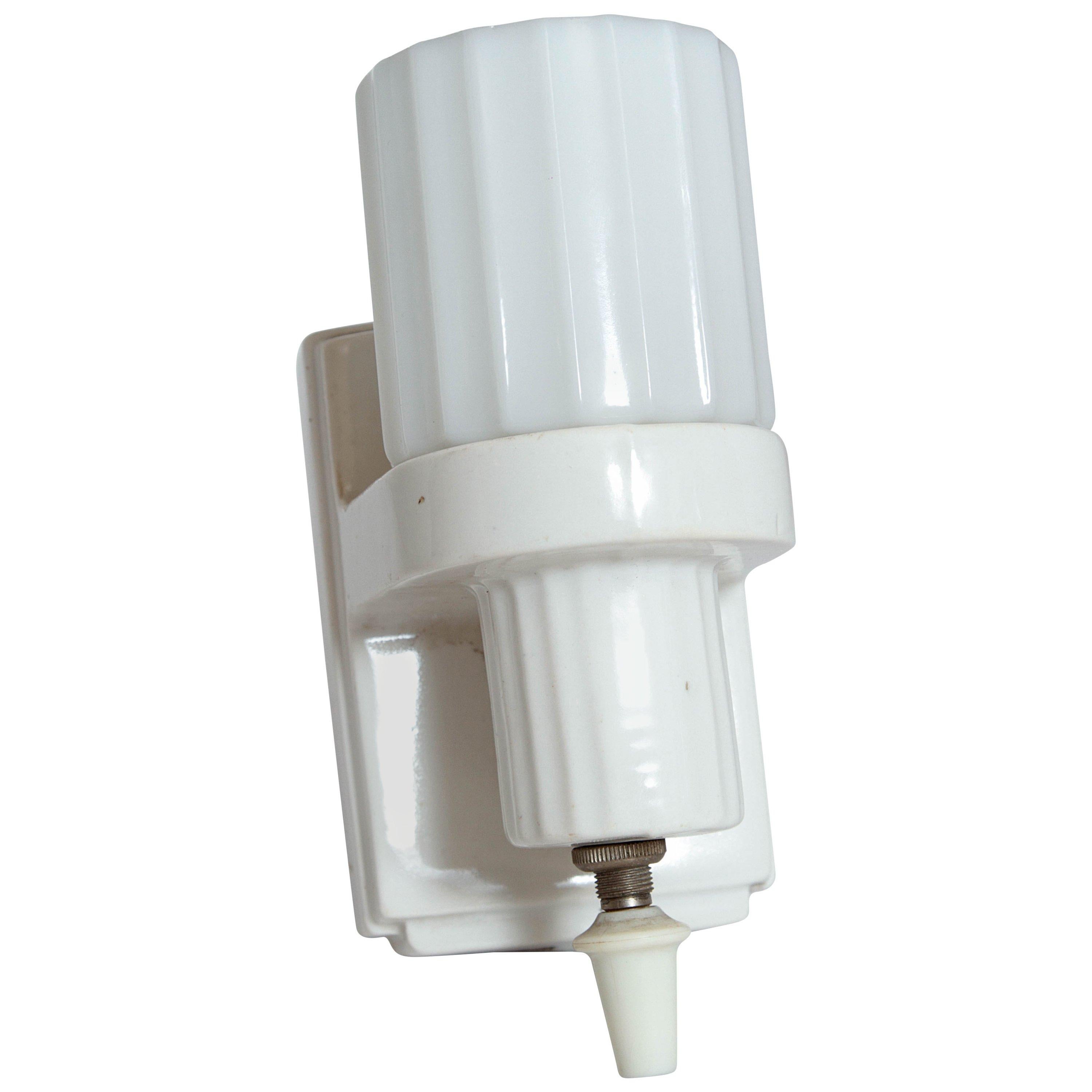 Walter Von Nessen Single Bathroom Fixture for Efco Lite For Sale at 1stDibs