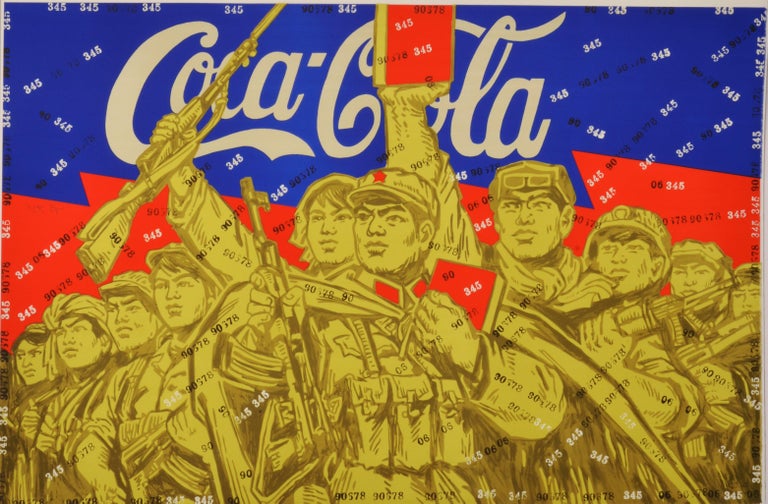 Wang Guangyi - WTO - Contemporary, 21st Century, Lithograph, Chinese ...