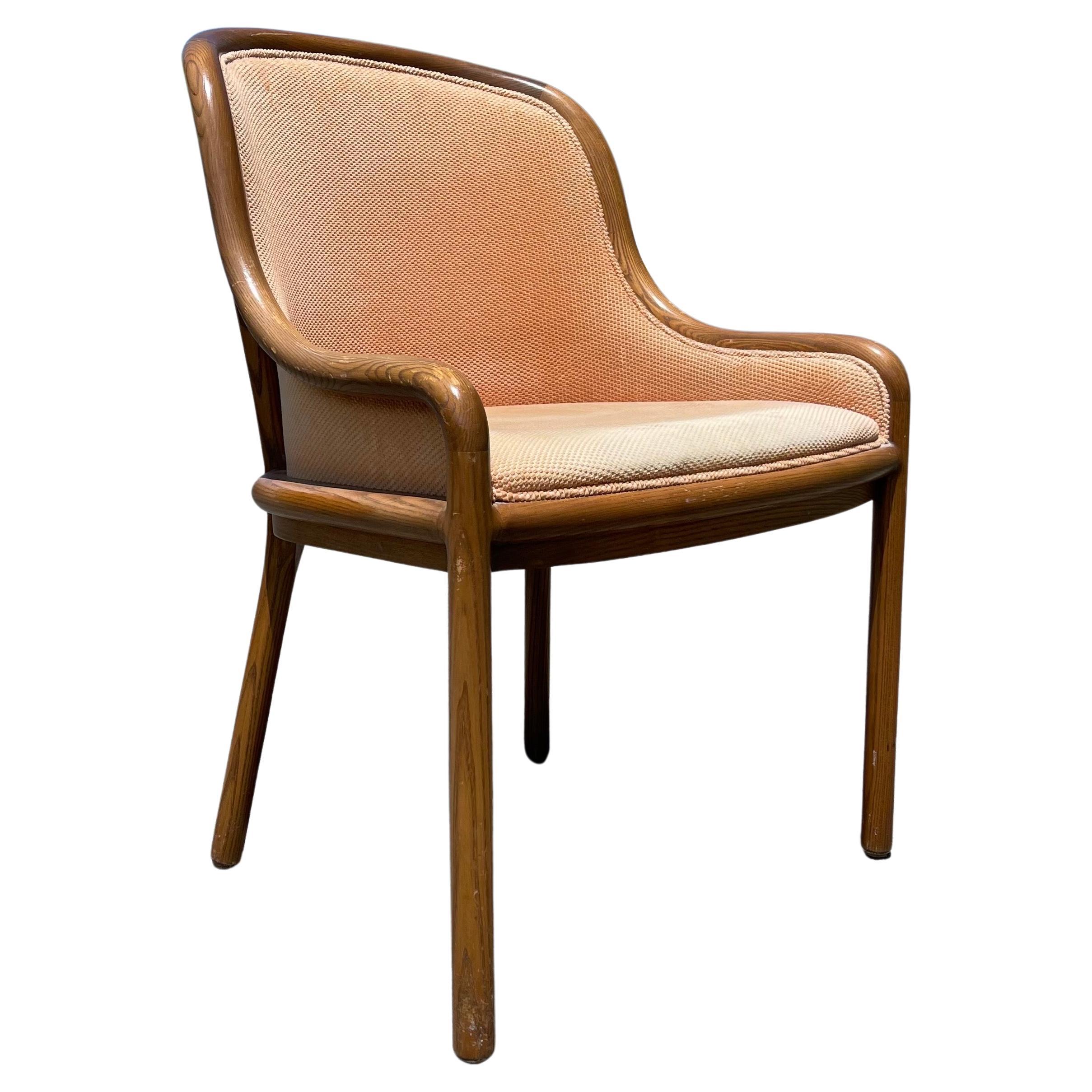 Ward Bennett for Brickel Vide-Poche, Clear Glass, Concave, Signed at ...