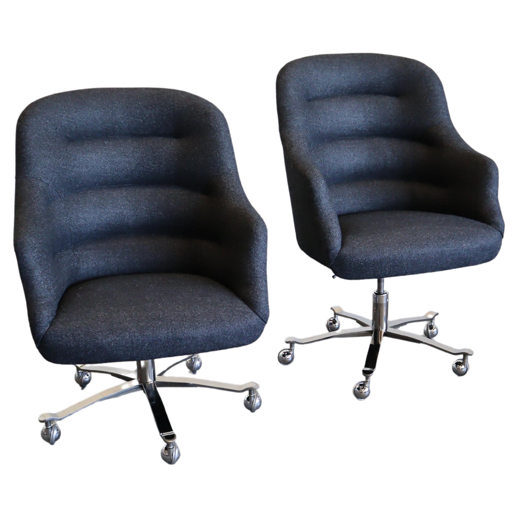 Vintage Mid-Century Ward Bennett Brickel Channel Back Sofa at 1stDibs ...