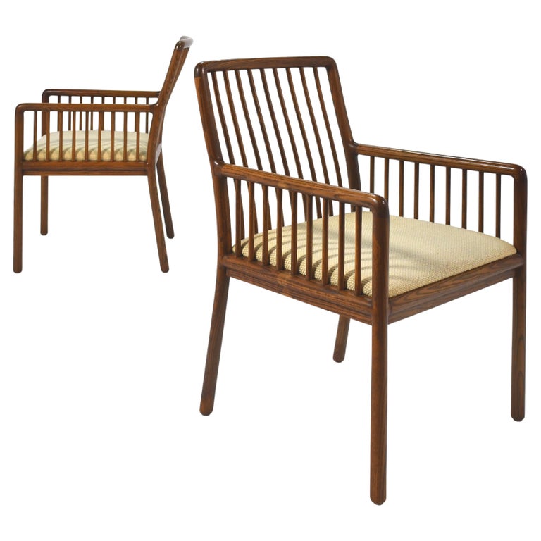 Ward Bennett Pair of Armchairs For Sale at 1stDibs