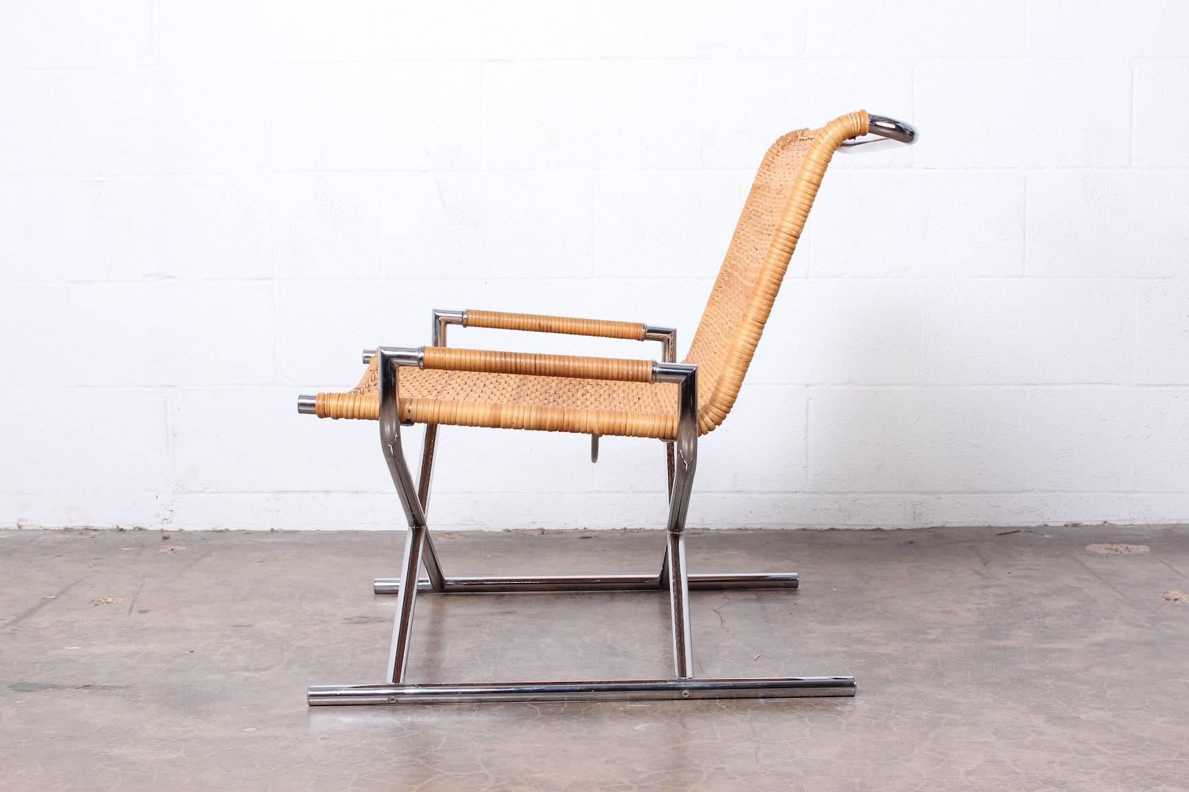Ward Bennett Sled Chair at 1stDibs
