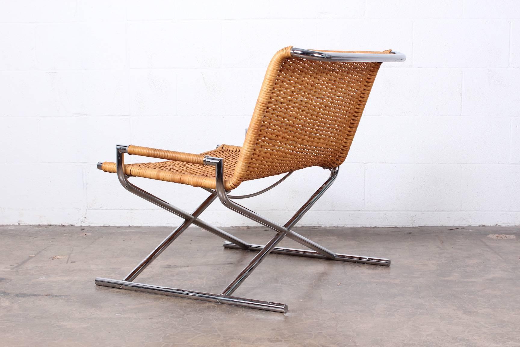 Ward Bennett Sled Chair at 1stDibs