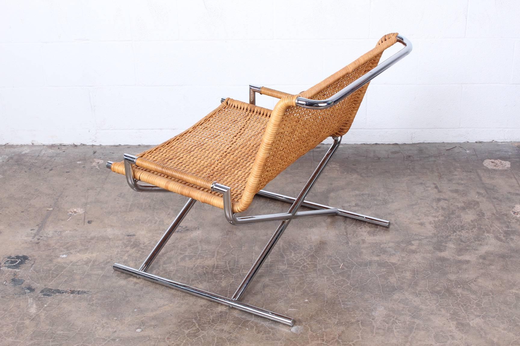 Ward Bennett Sled Chair at 1stDibs