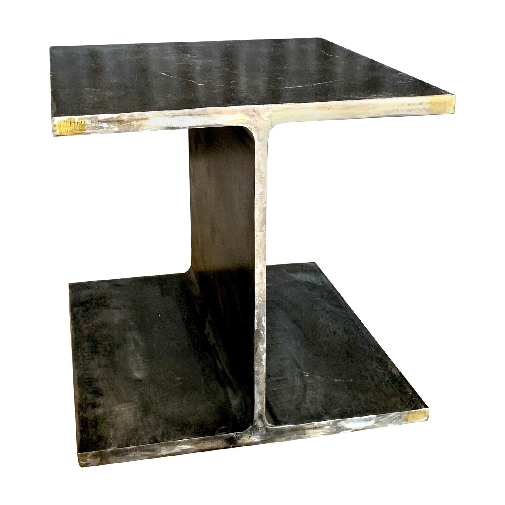 Ward Bennett Steel I Beam Occasional Table at 1stDibs | ward bennett i ...