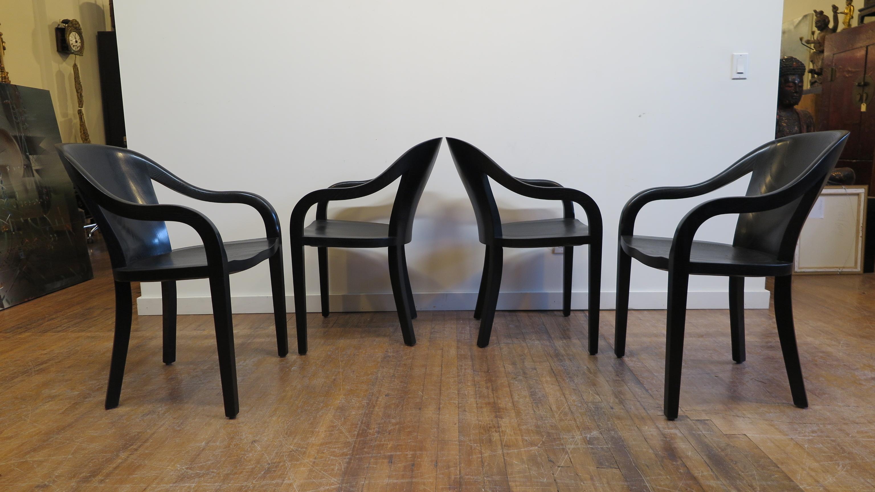 Ward Bennett University Chair Set of Four at 1stDibs | university chair ...