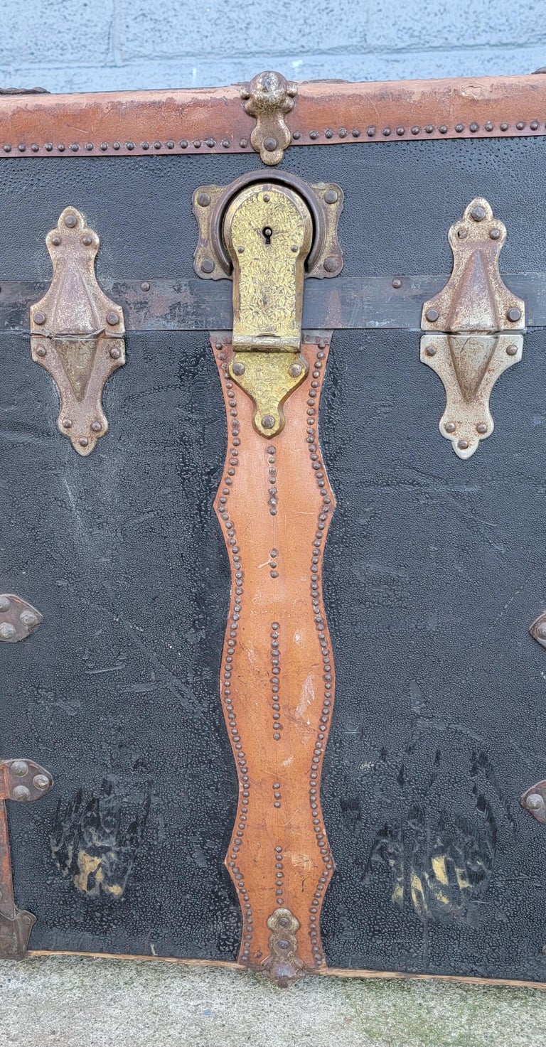 Wardrobe Steamer or Cabin Trunk 1920's For Sale at 1stDibs