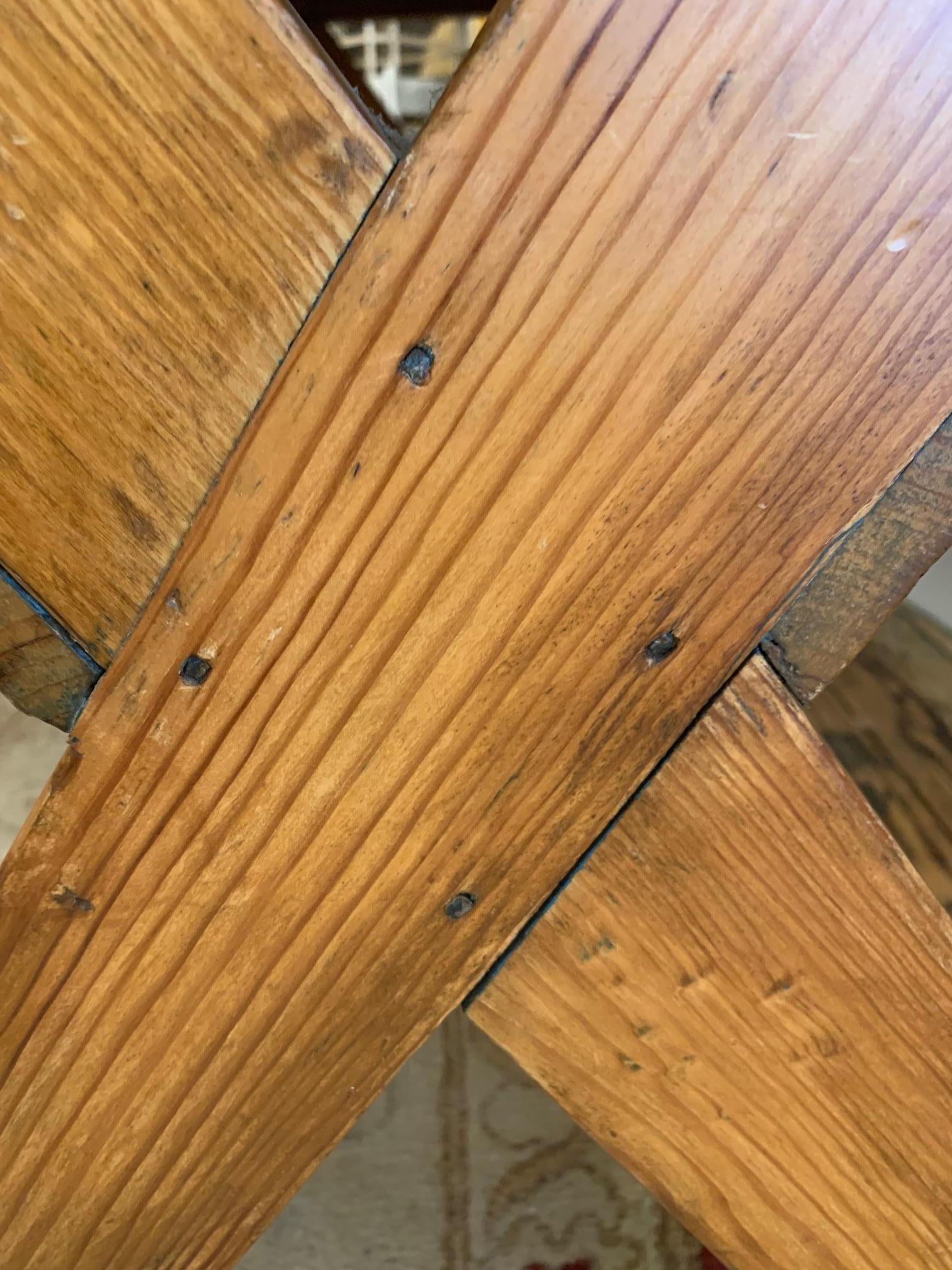 Warm and Welcoming Rustic Distressed Farm Table or Writing Desk For ...