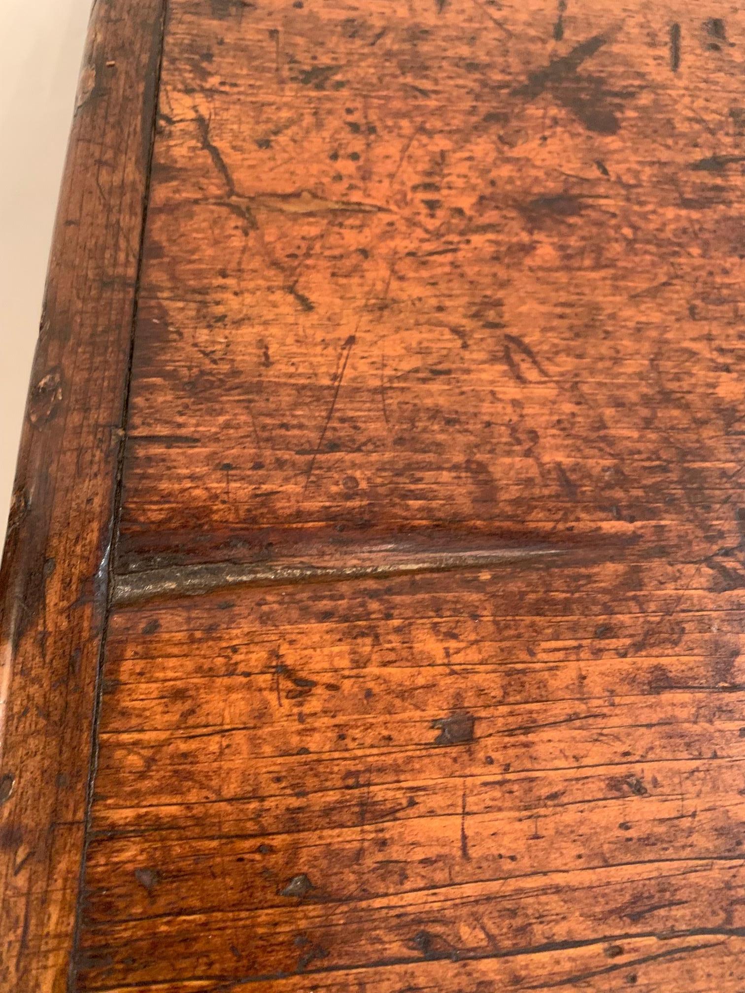 Warm and Welcoming Rustic Distressed Farm Table or Writing Desk For ...