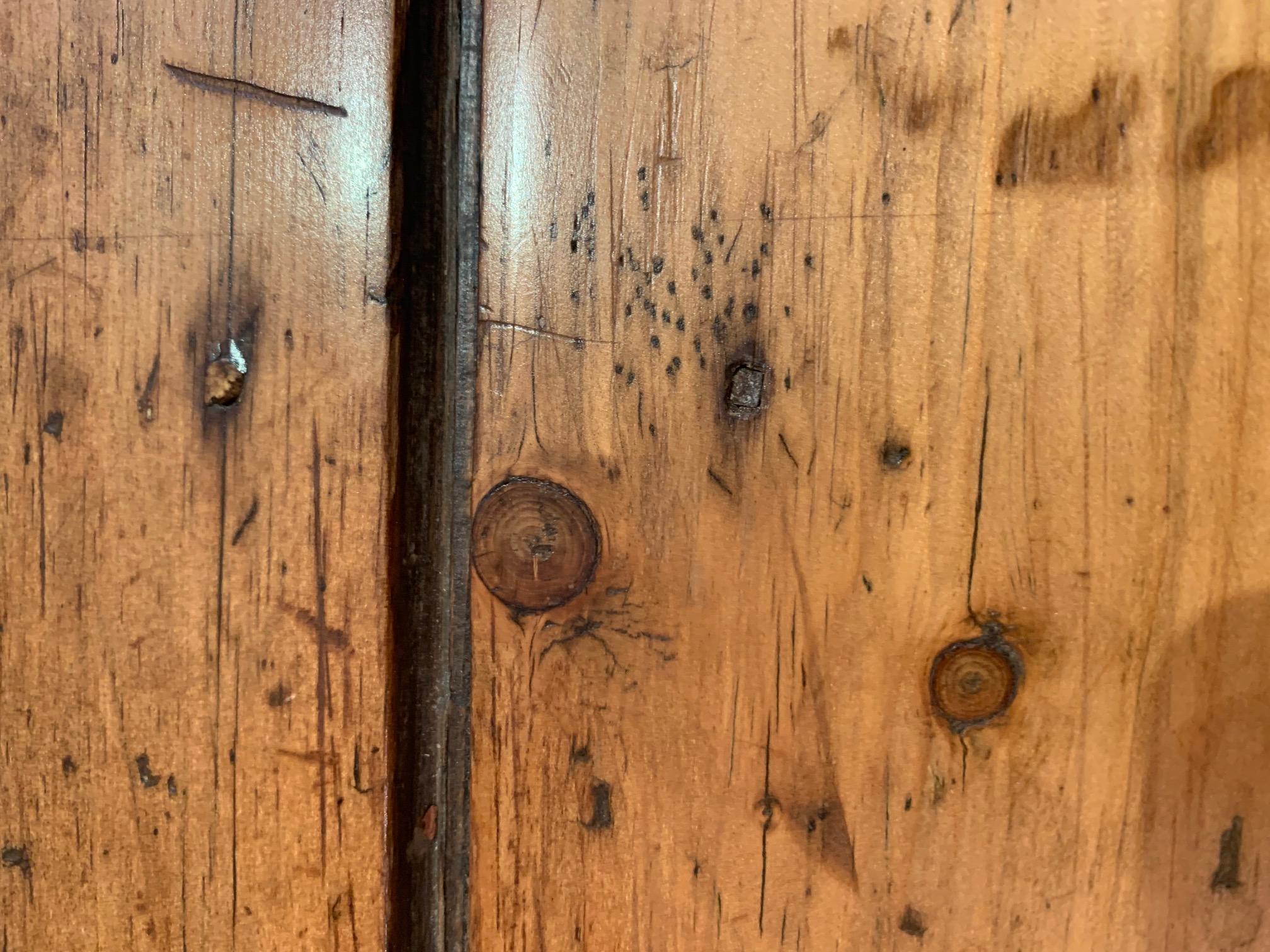 Warm and Welcoming Rustic Distressed Farm Table or Writing Desk For ...