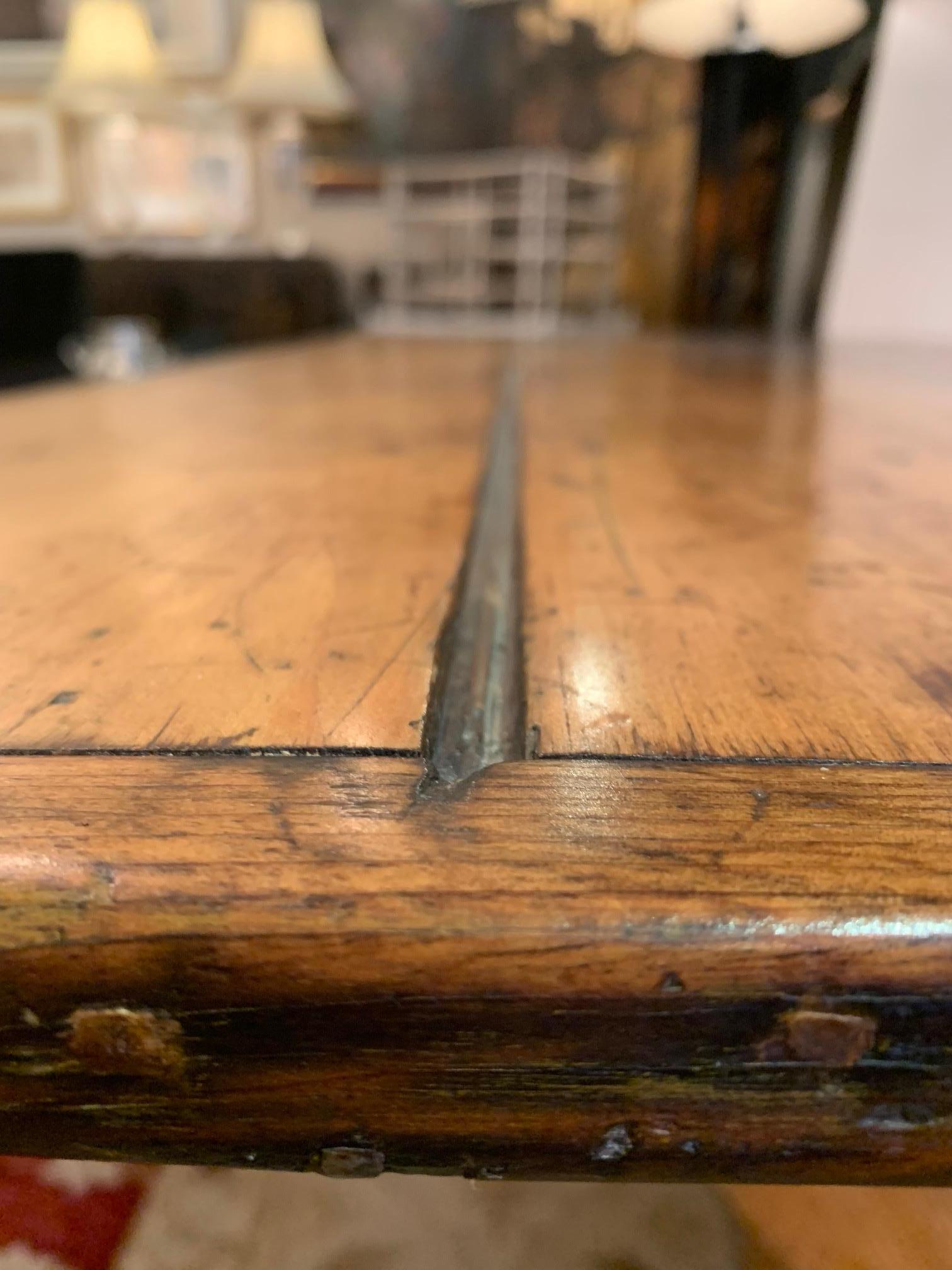 Warm and Welcoming Rustic Distressed Farm Table or Writing Desk For ...