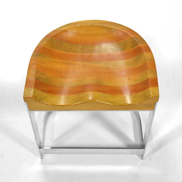 Warren Bacon Low Stool at 1stDibs