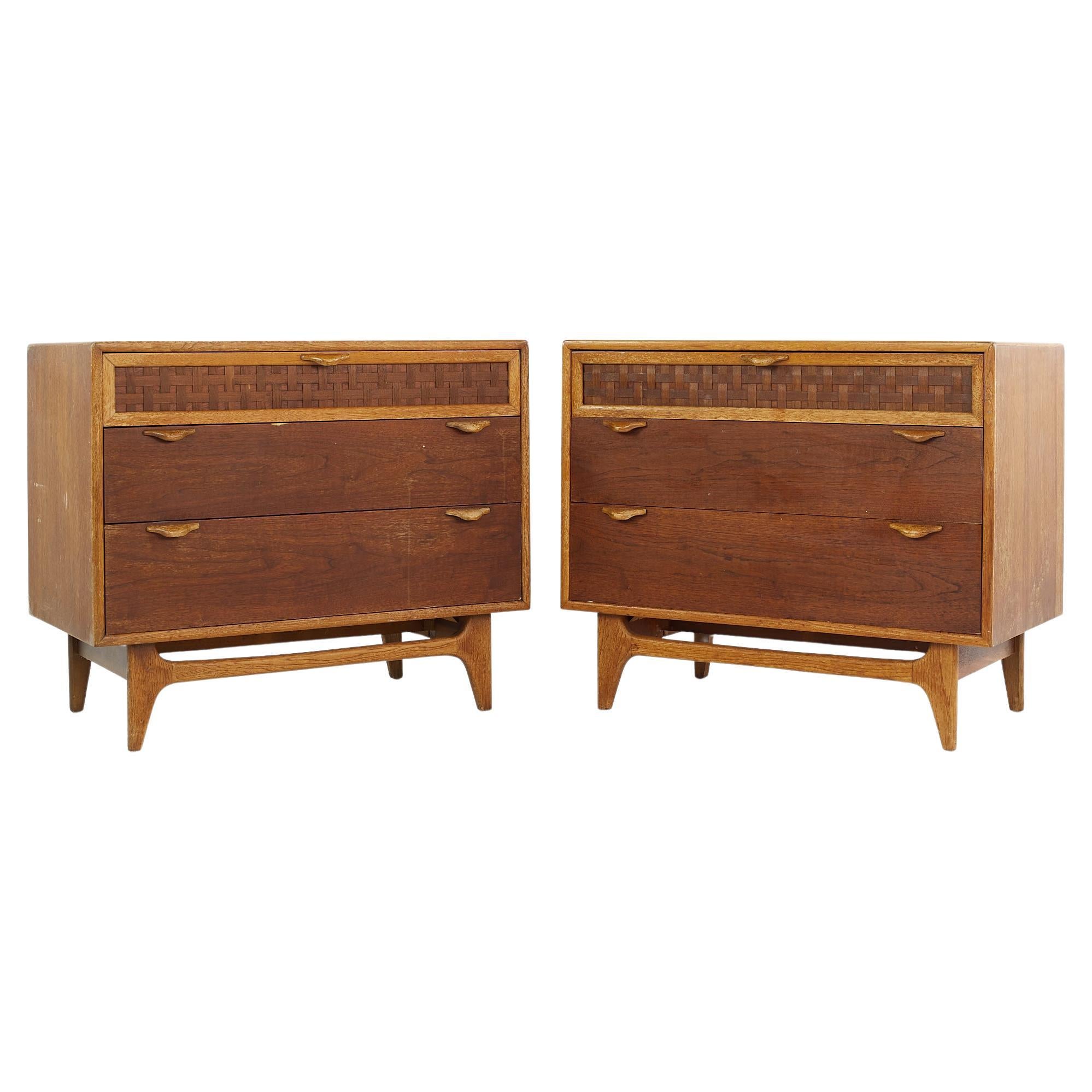Classic Mid-Century Modern Walnut Server by Warren Church for Lane For ...