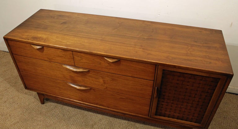 Warren Church Lane Perception Walnut Credenza at 1stDibs