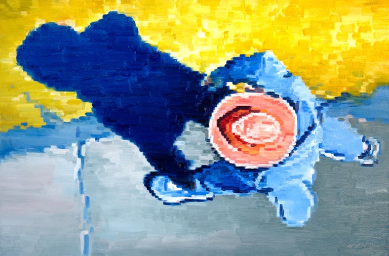 Warren Keating - Early Spring Walk in Santa Fe, Oil Painting For Sale ...