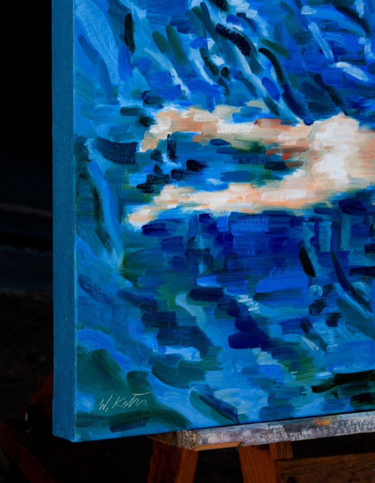 Warren Keating - Freedom, Painting, Oil on Canvas For Sale at 1stDibs