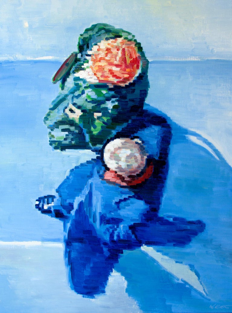Warren Keating - Taking Her Arm in Paris, Oil Painting For Sale at 1stDibs