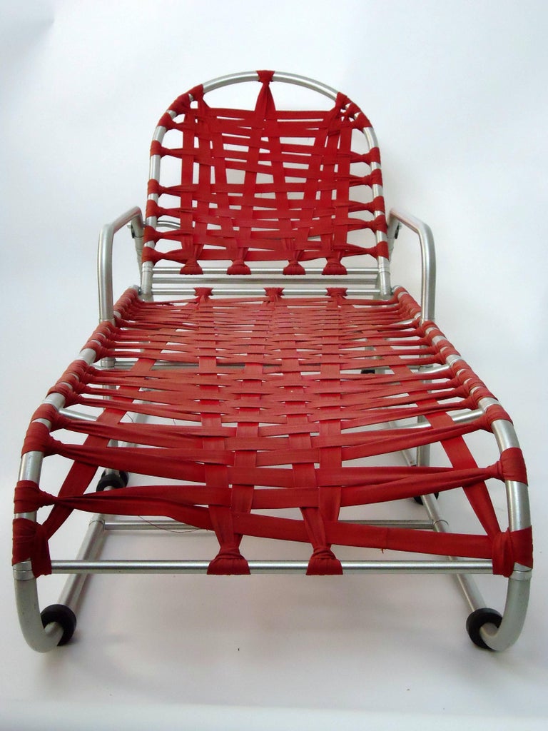 Warren McArthur Adjustable Chaise Style No. 636, circa 1938 For Sale at ...