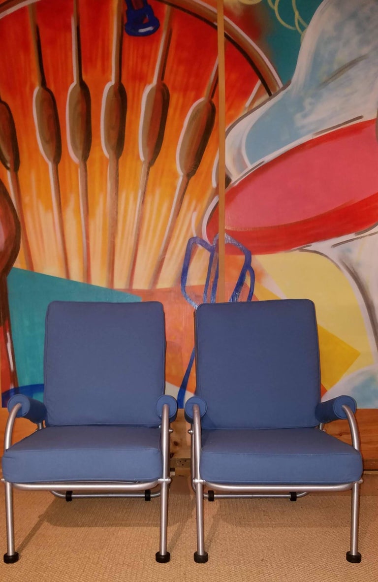Warren McArthur Four Lounge Chairs, Circa 1939 For Sale at 1stDibs