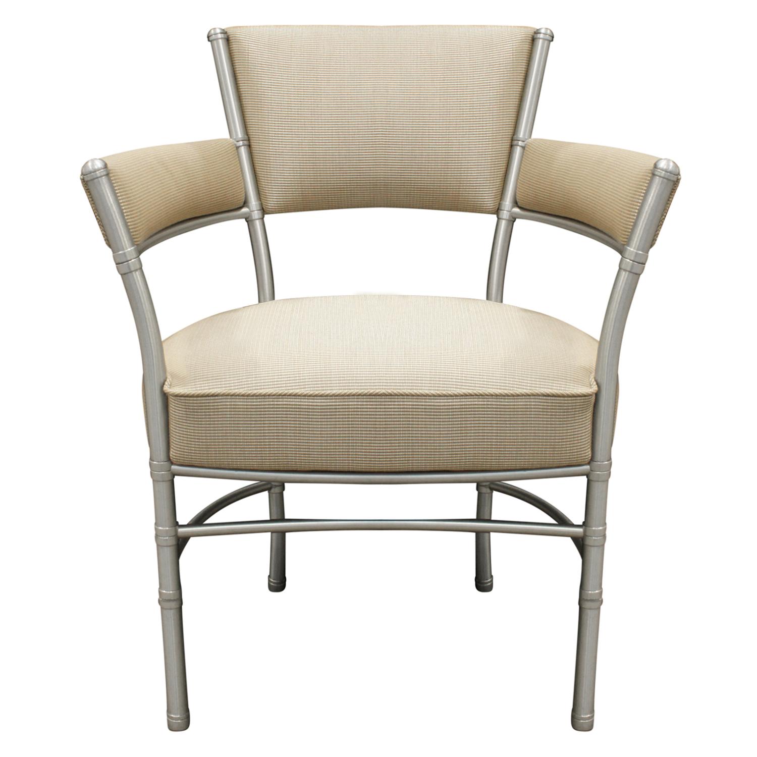 Warren McArthur Pair of Lounge Chairs in Tubular Aluminum, 1930s ...