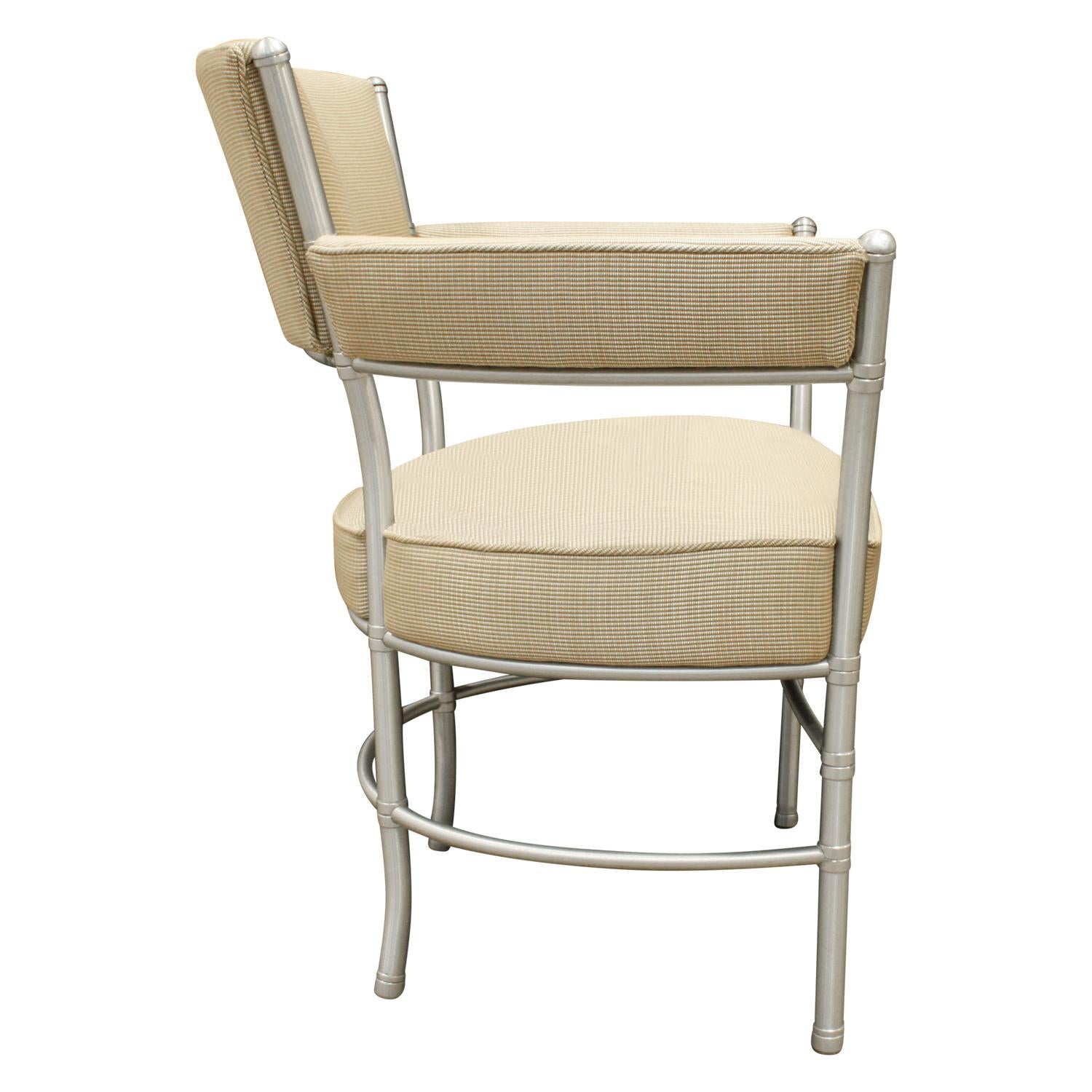 Warren McArthur Pair of Lounge Chairs in Tubular Aluminum, 1930s ...