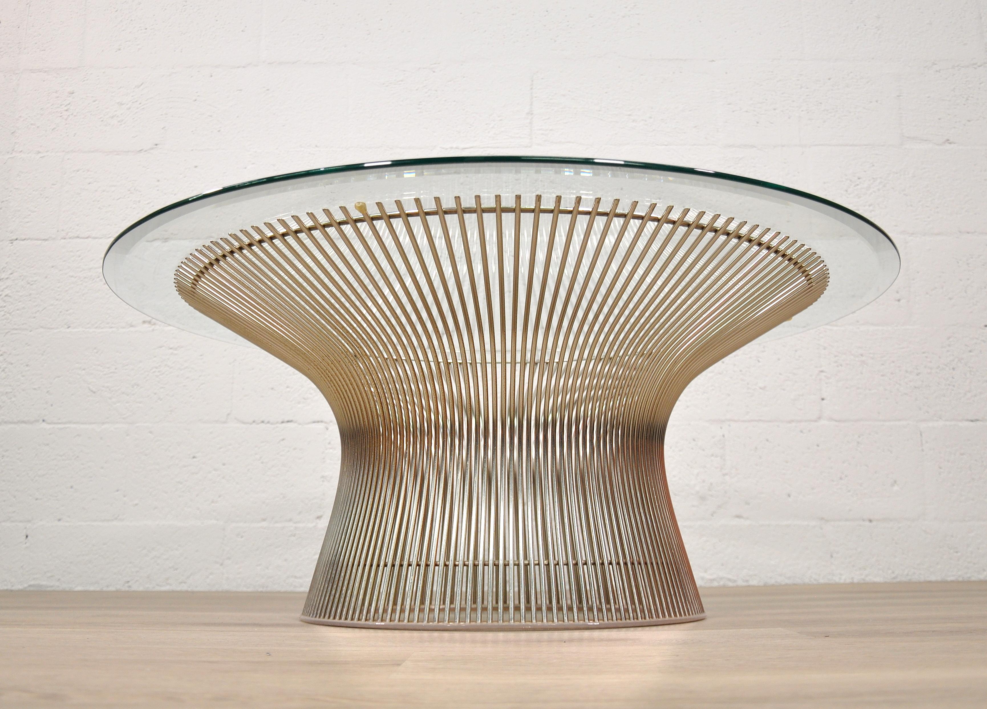 Warren Platner for Knoll Coffee Table For Sale at 1stDibs