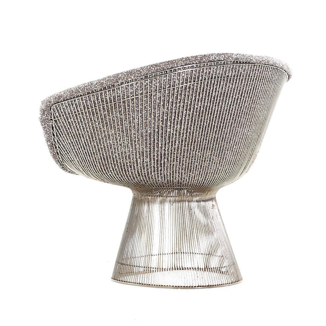 Warren Platner for Knoll Mid Century Lounge Chair For Sale at 1stDibs