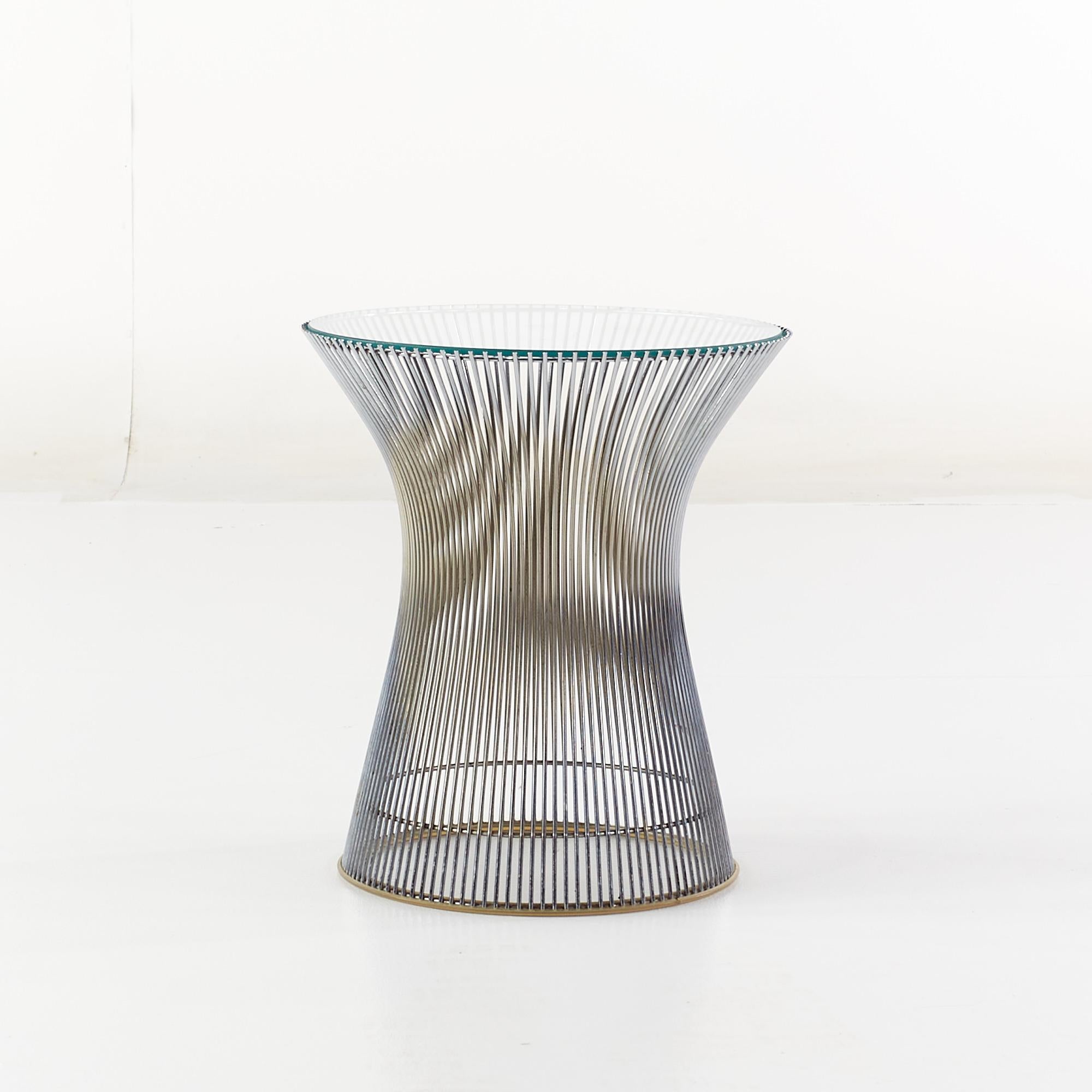 Warren Platner for Knoll Mid Century Side Table at 1stDibs