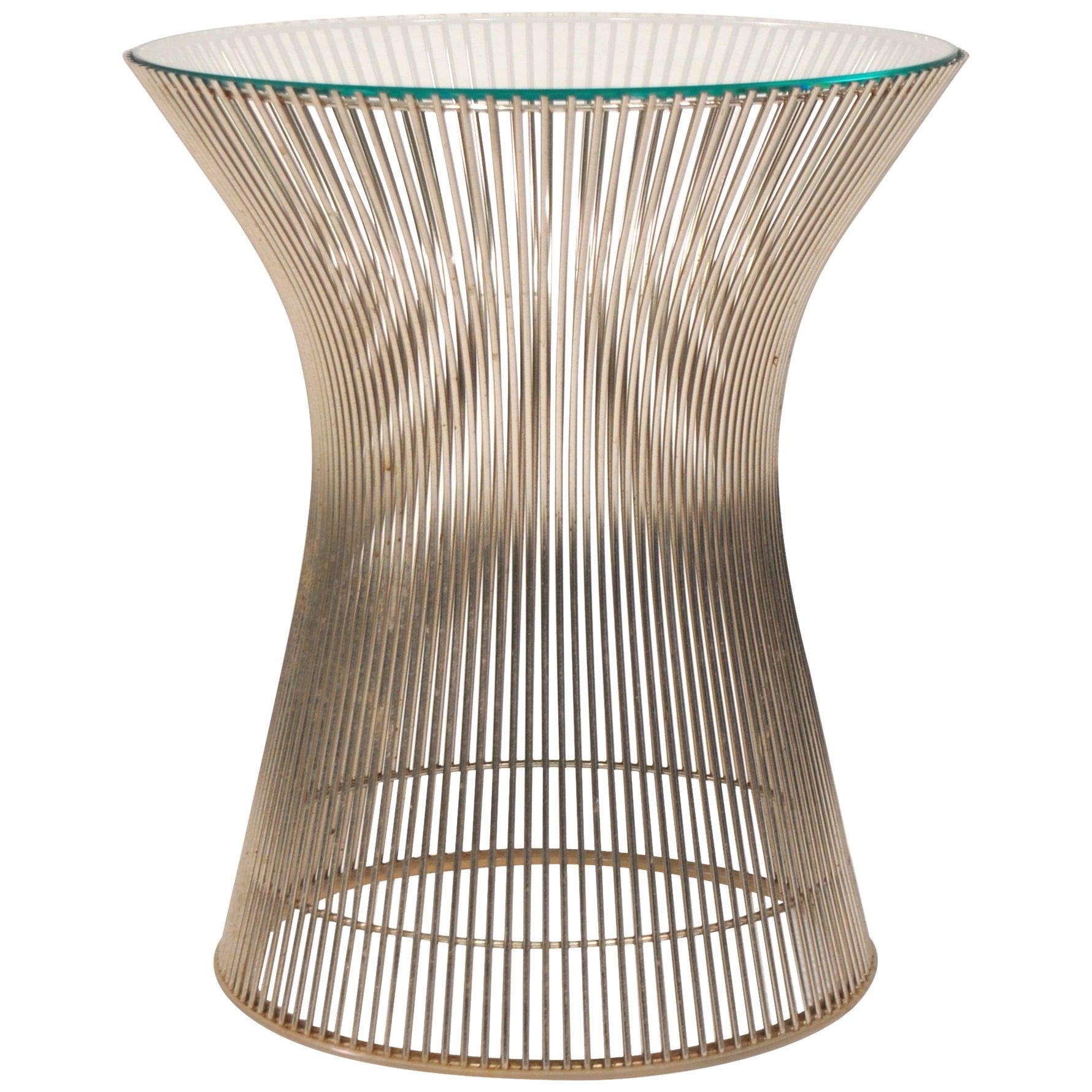 Sculptural Side Table by Warren Platner Table for Knoll, 1970s For Sale ...