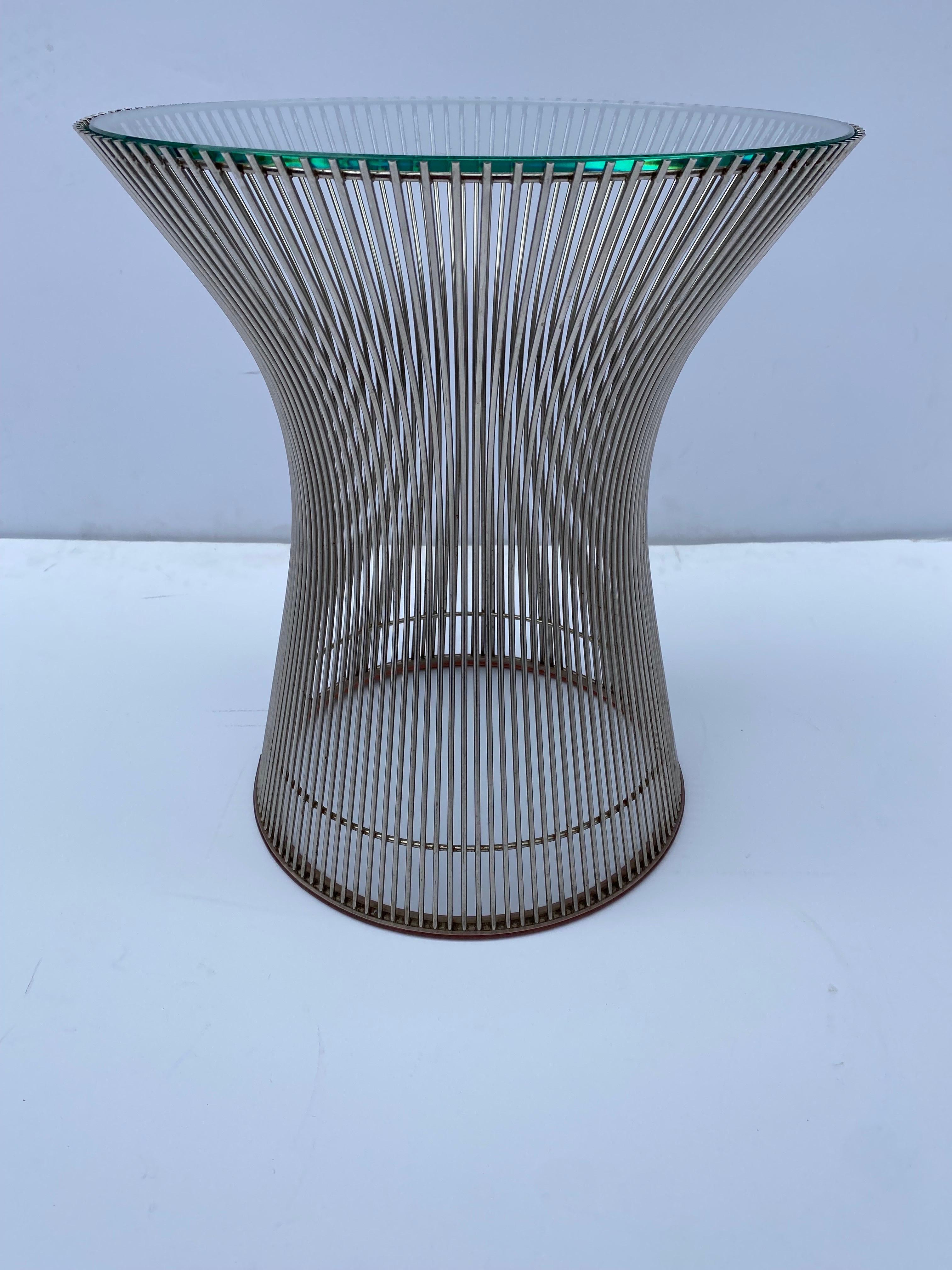 Warren Platner for Knoll Side Table at 1stDibs