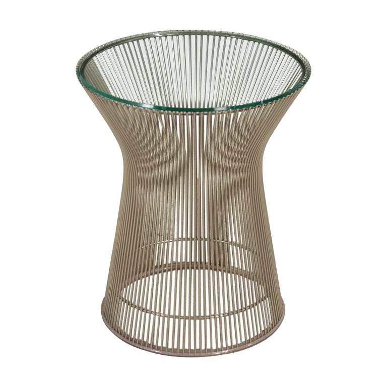 Warren Platner Rosewood Side Table at 1stDibs