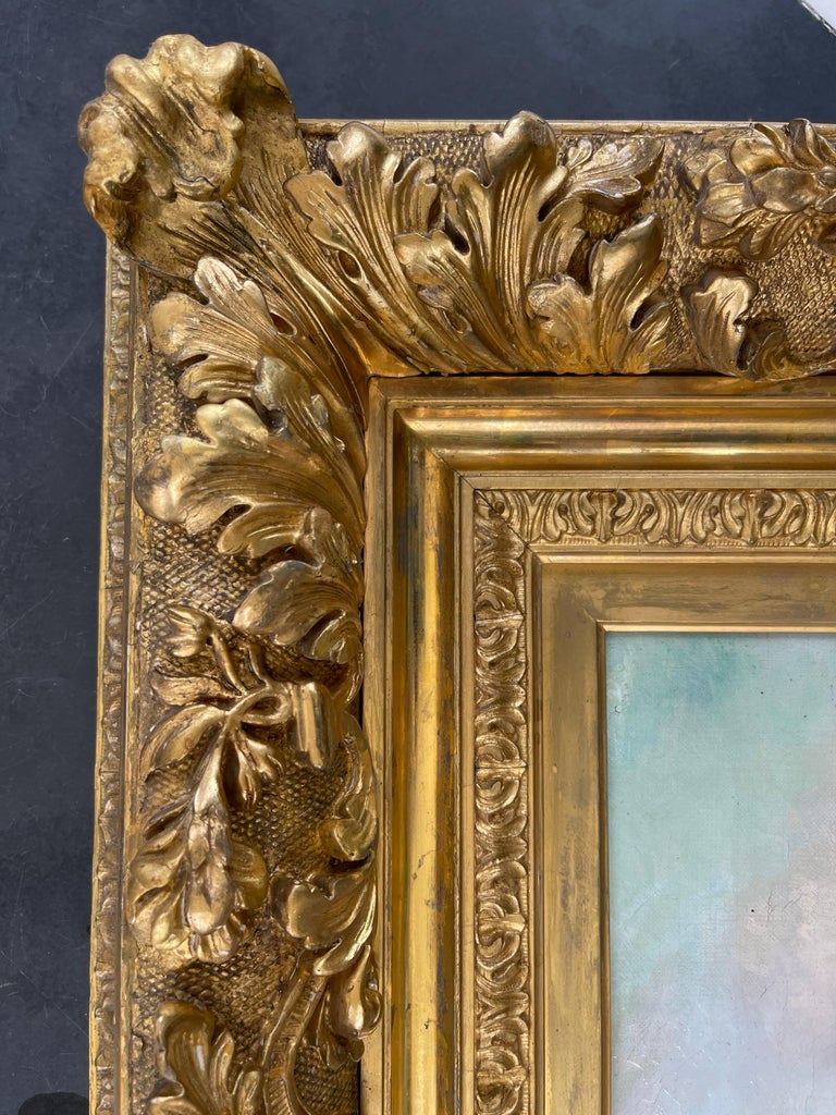 Warren W. Sheppard Newport Oil on Canvas For Sale at 1stDibs