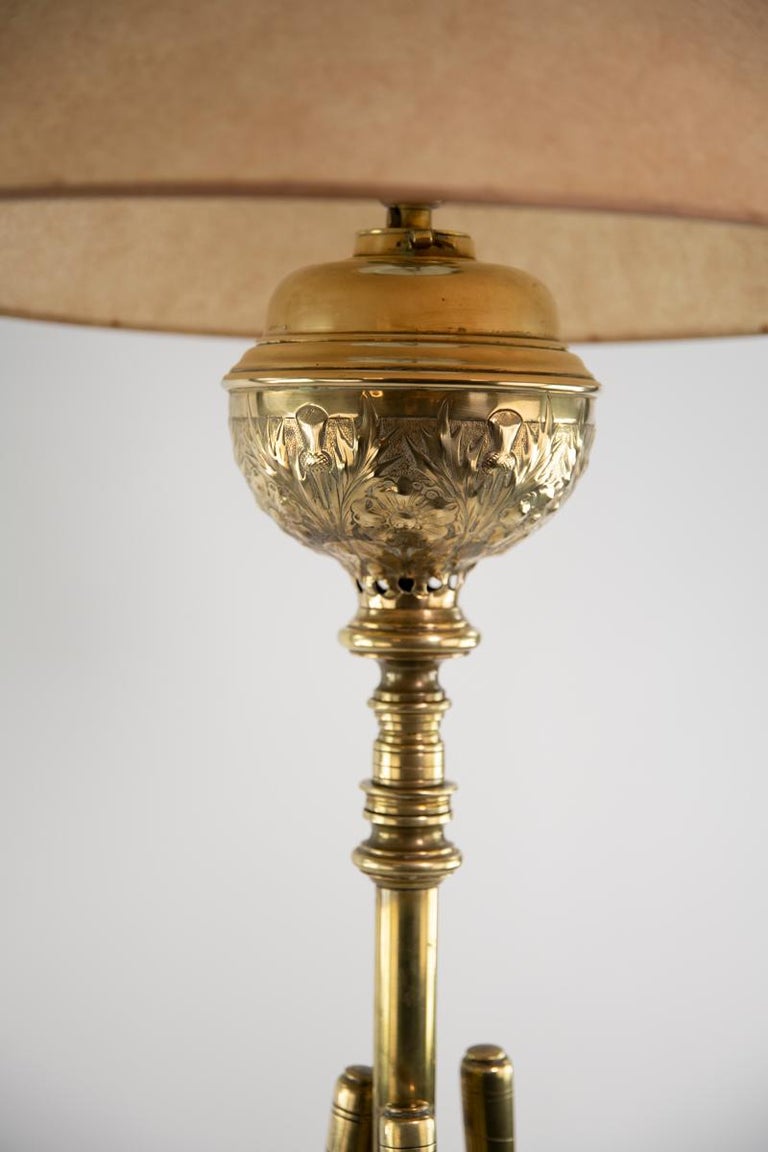 W.A.S. Benson Golf Club Floor Lamp For Sale at 1stDibs