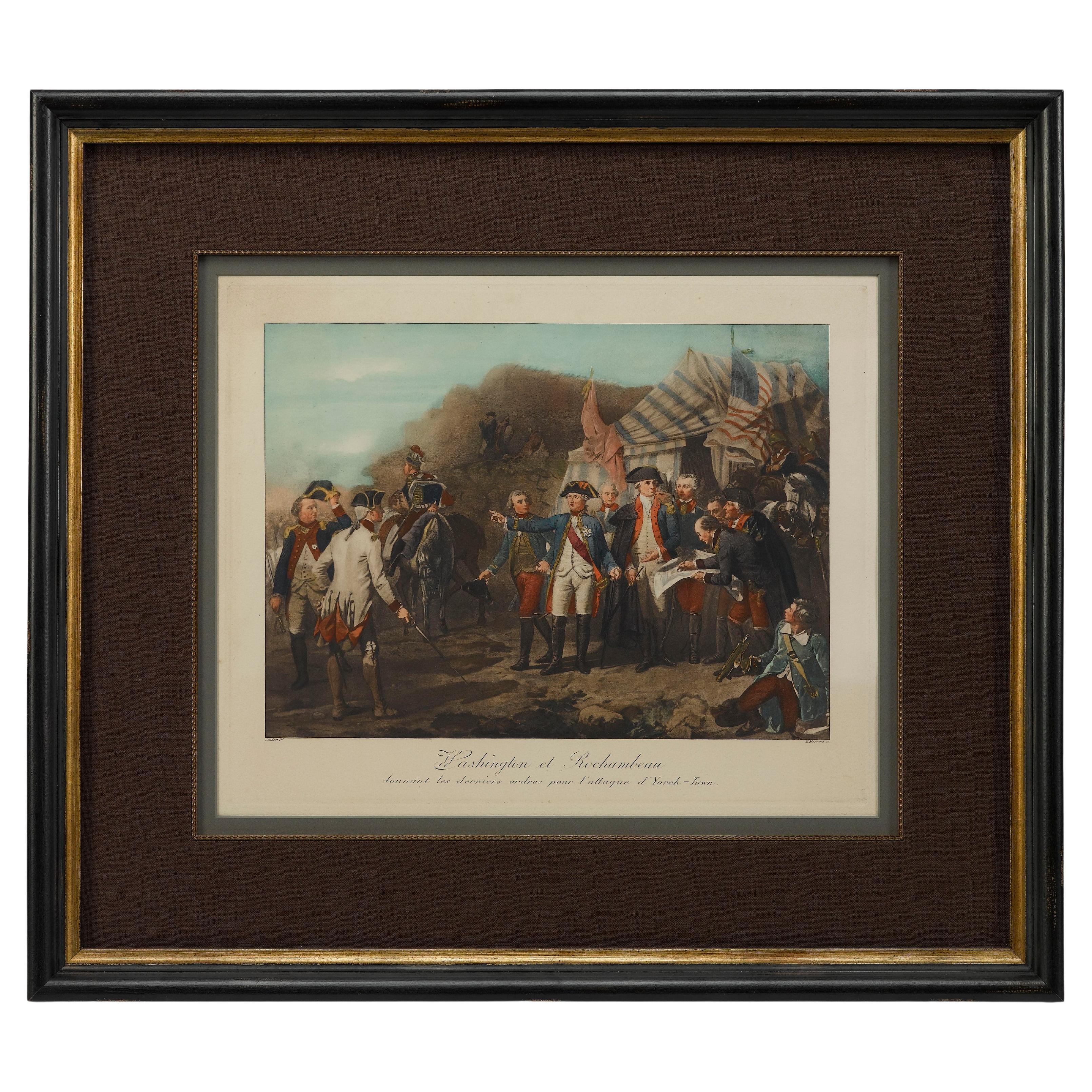 "George Washington at Dorchester Heights" after Gilbert Stuart, Oil on ...