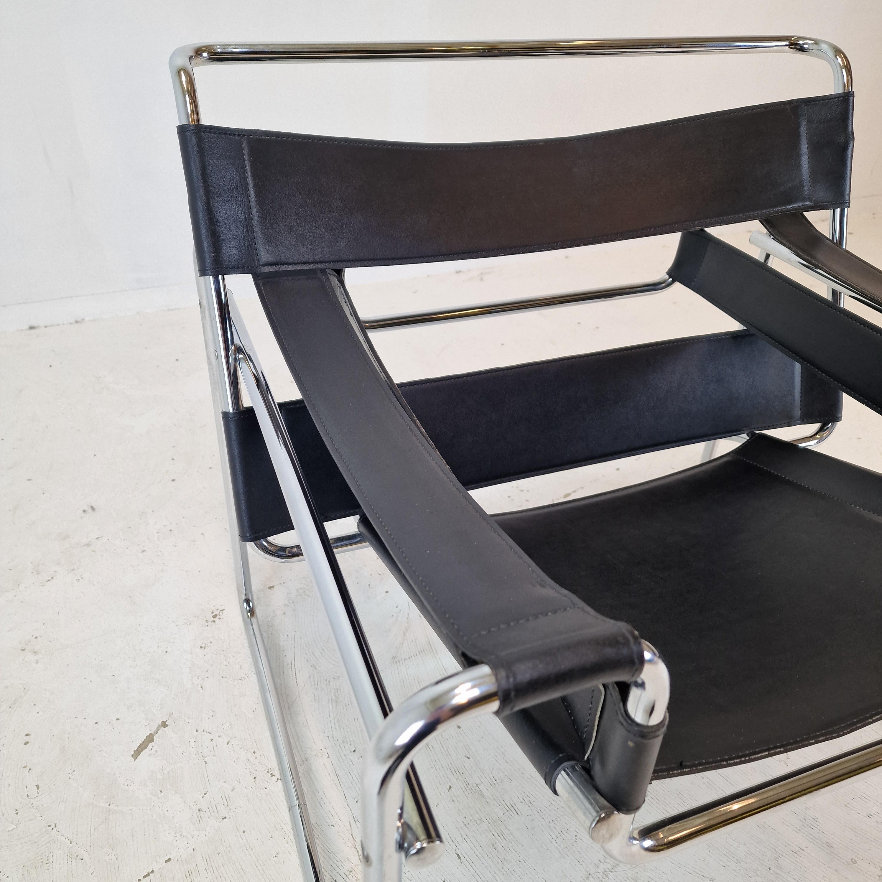 Wassily Chair by Marcel Breuer, 1980s For Sale at 1stDibs