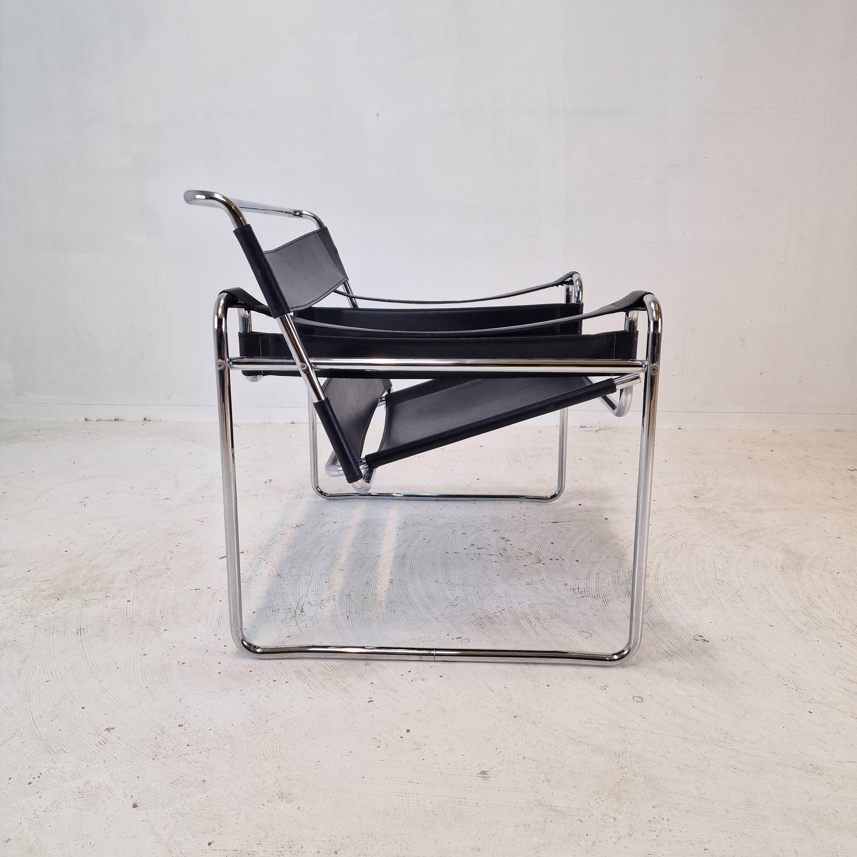 Wassily Chair by Marcel Breuer, 1980s For Sale at 1stDibs