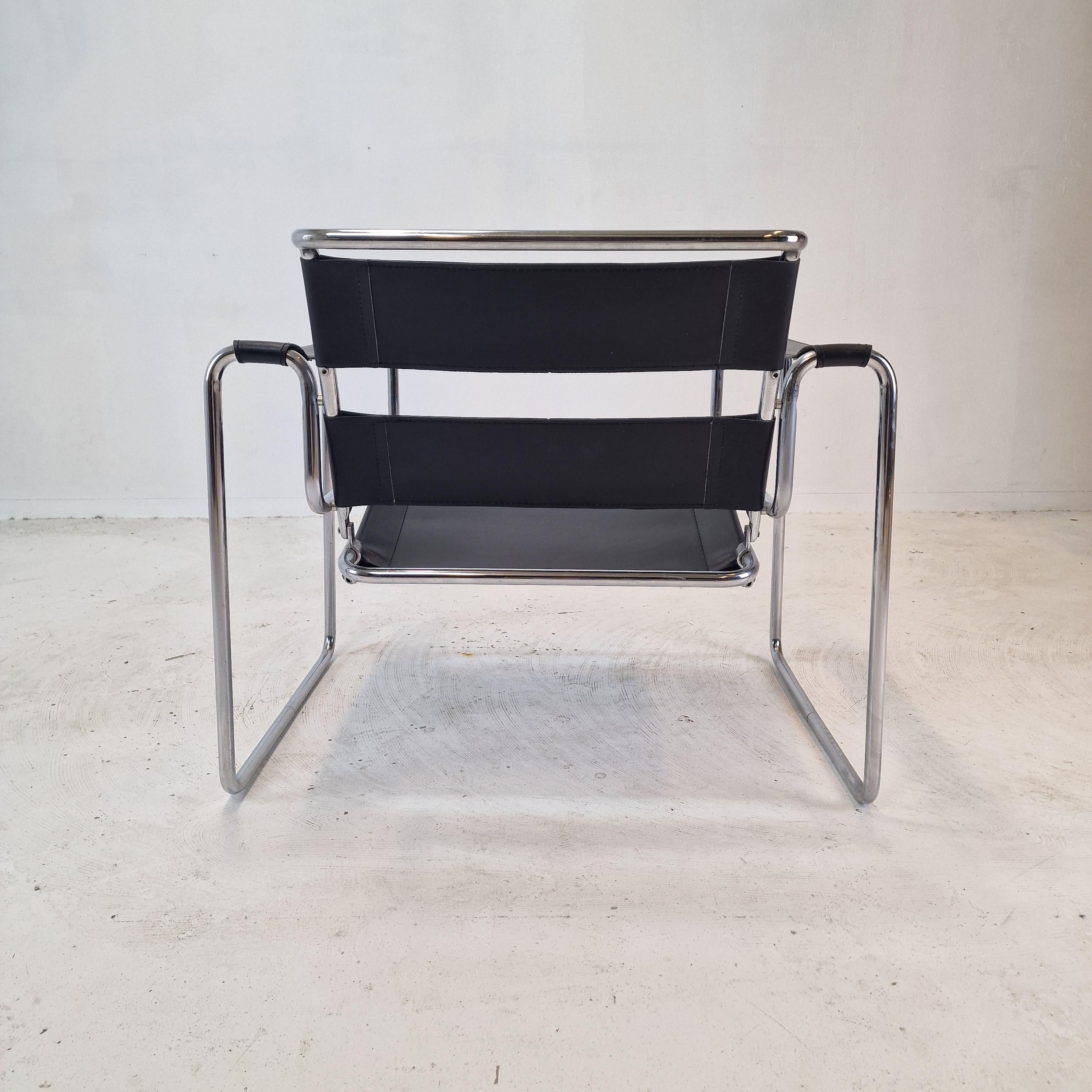 Wassily Chair by Marcel Breuer, 1980s For Sale at 1stDibs