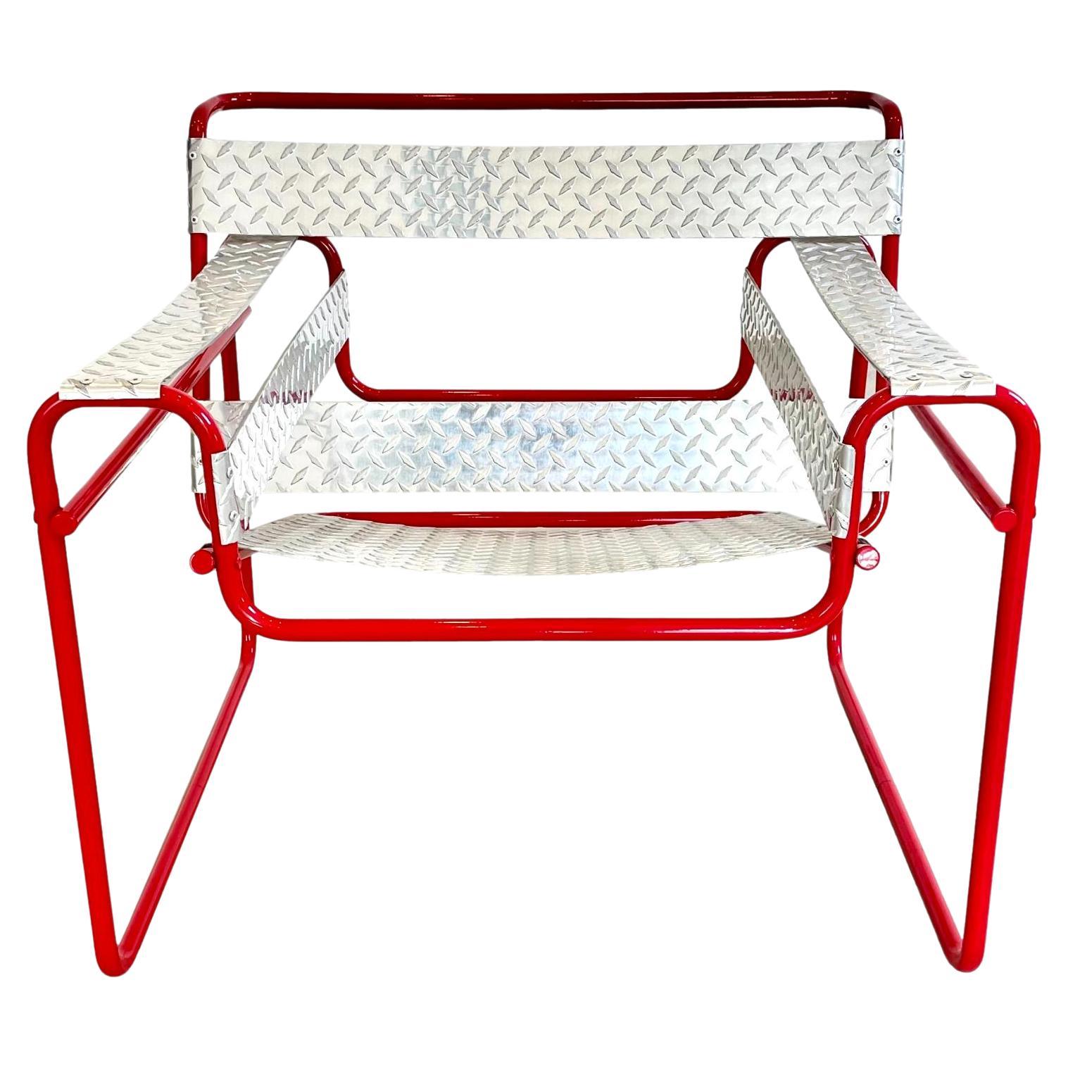 Wassily Chair by Marcell Breuer with Diamond Lining, 2020 USA For Sale ...