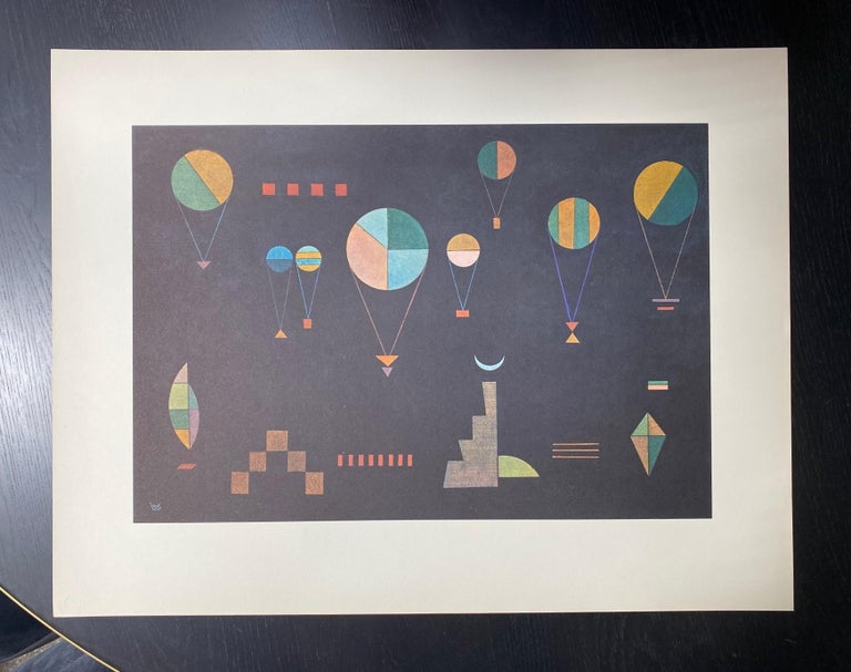 Wassily Kandinsky Limited Edition Offset Lithograph Plat Profond 'Deep ...