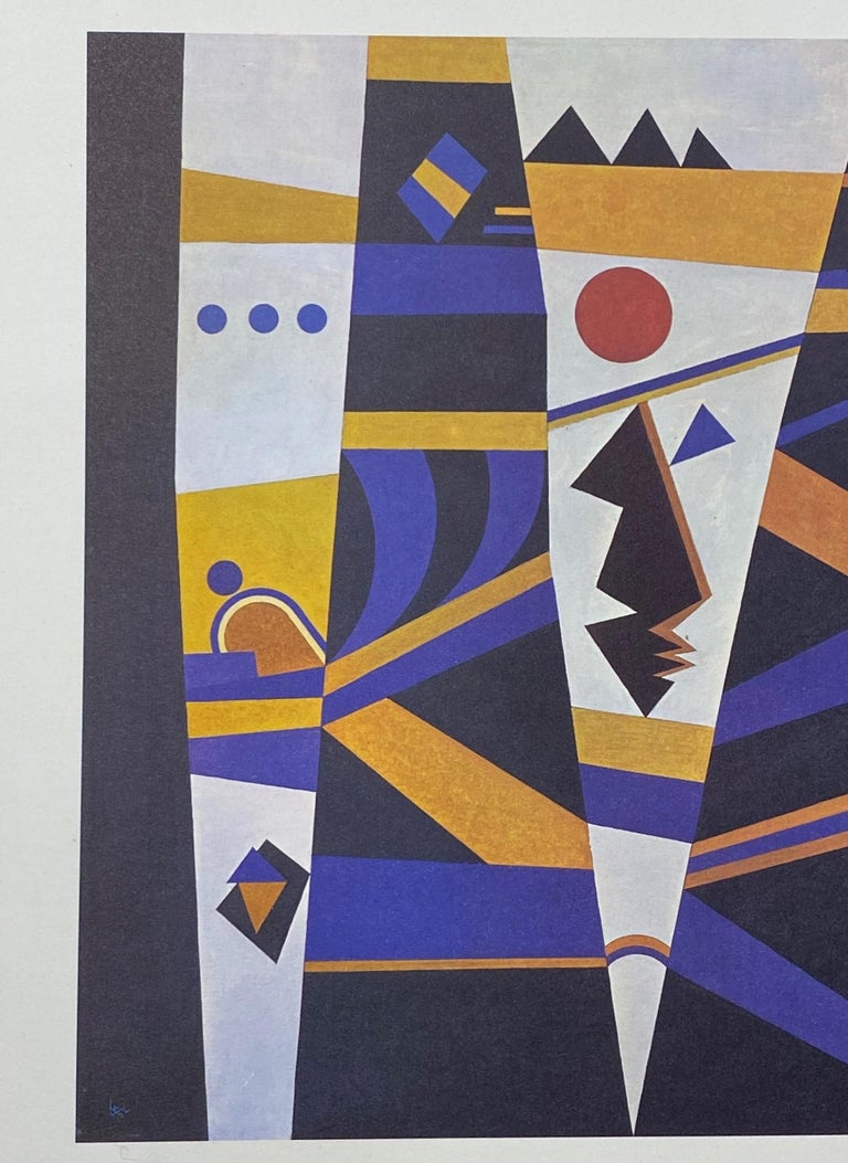 Wassily Kandinsky Limited Edition Offset Lithograph Print "Liason ...
