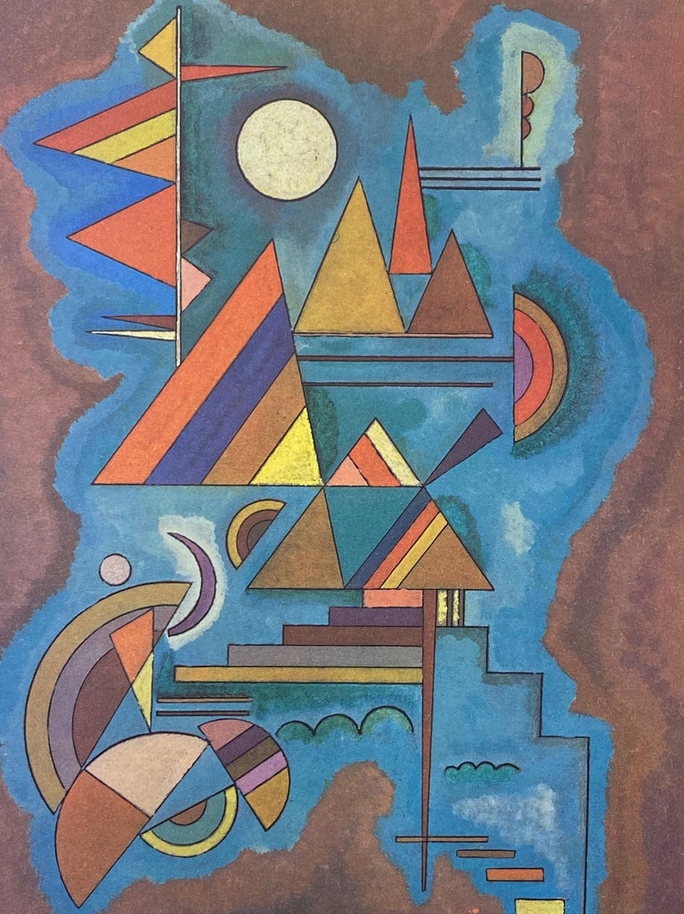 Wassily Kandinsky Limited Edition Offset Lithograph "Standing" Maeght ...