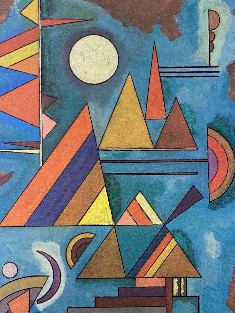 Wassily Kandinsky Limited Edition Offset Lithograph "Standing" Maeght ...