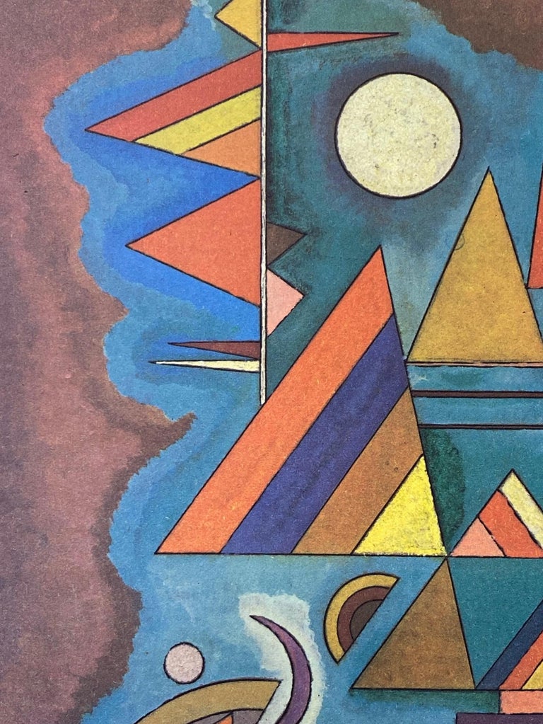 Wassily Kandinsky Limited Edition Offset Lithograph "Standing" Maeght ...