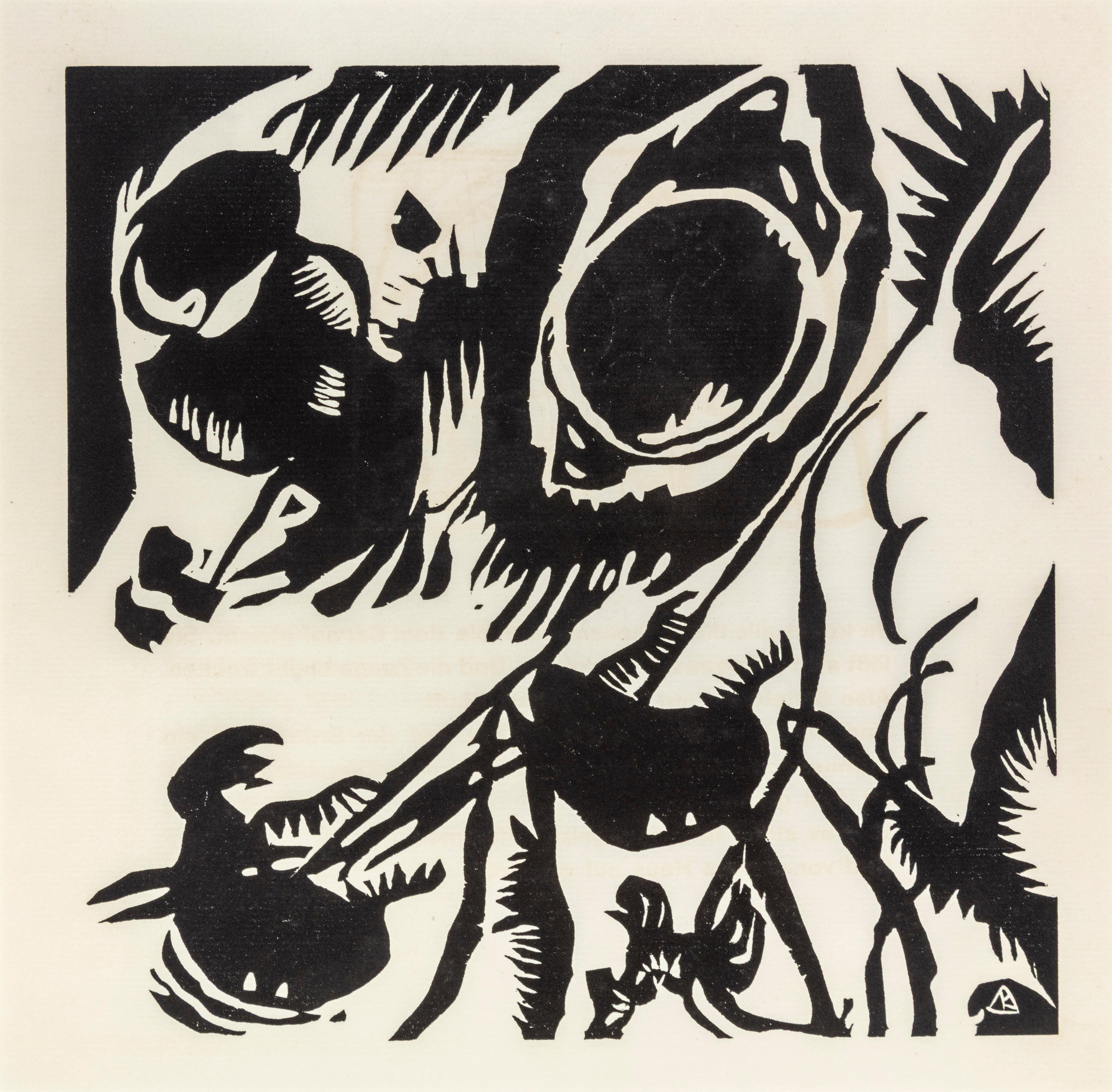 Wassily Kandinsky - Klänge: Improvisation 7, Roethel #124 For Sale at ...