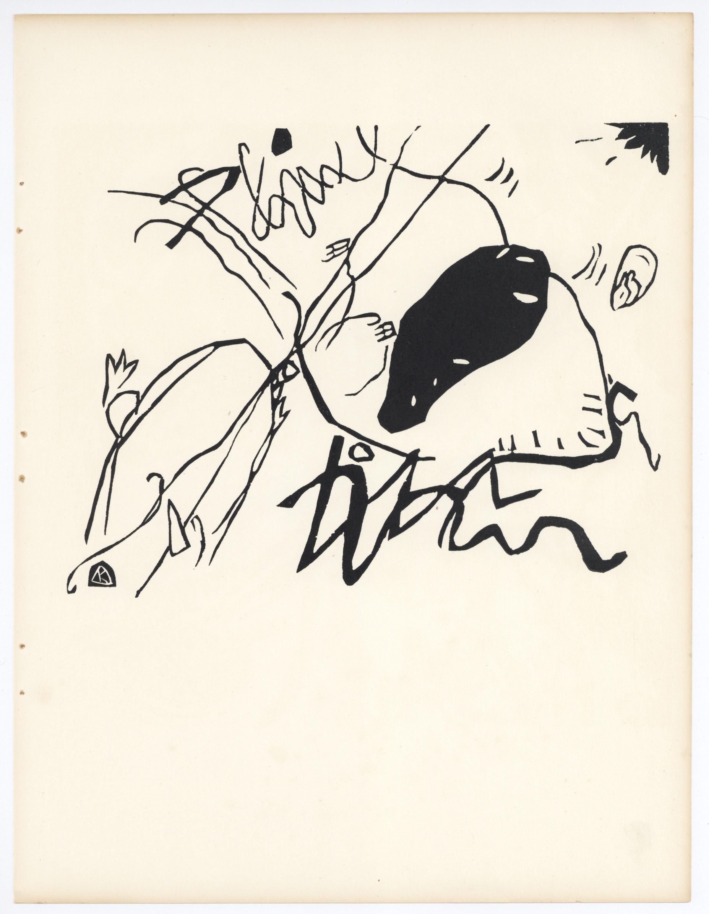 Jacob Pins - German Israeli Expressionist Woodcut Print Pencil Signed ...