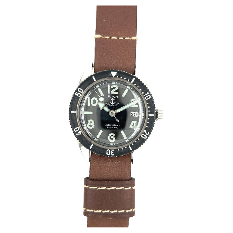 Watch "Le Forban, F.P.M Sécurité Mer", Tropical Dial For Sale at 1stDibs