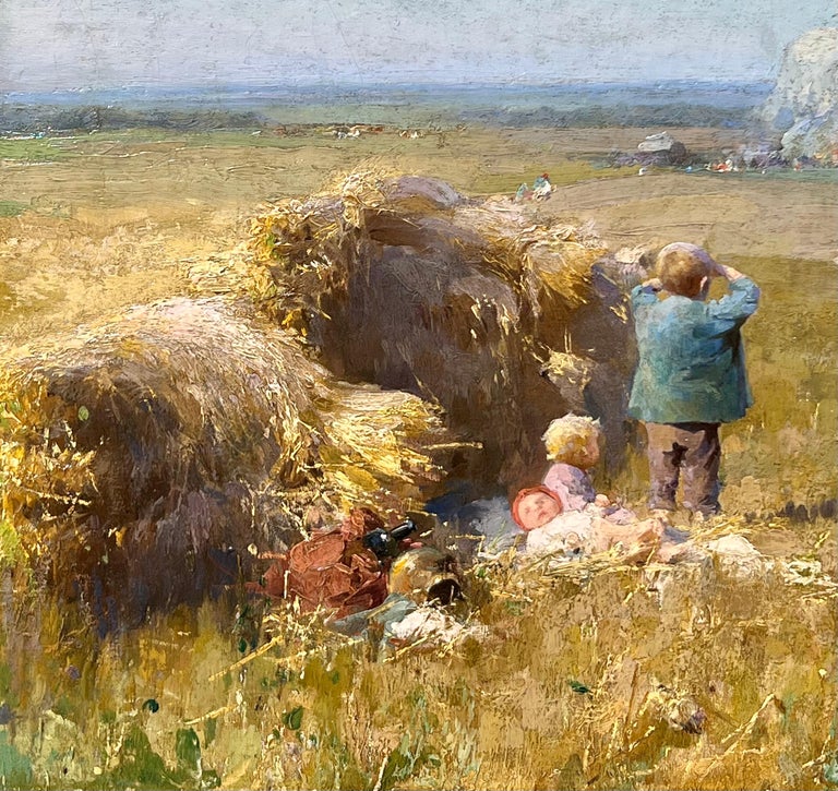 "Watching the Fire" by Ivan Lavrentievich Gorokhov im Angebot bei 1stDibs