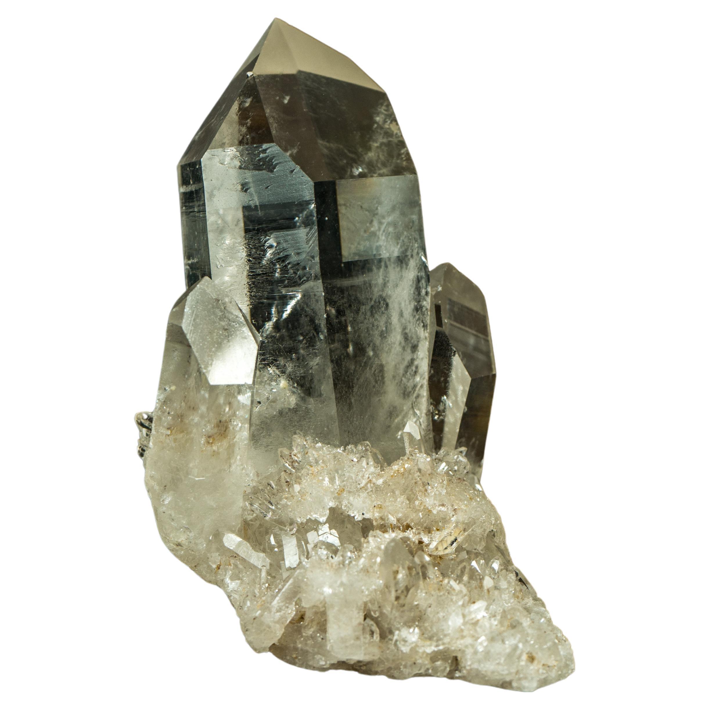 Water Clear Quartz Cluster from Diamantina, Transparent, Perfect ...